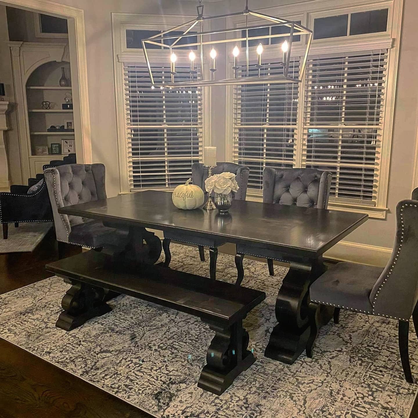 Scroll Design Table Pedestals/Base for a Dining Table | Ray Brothers ...