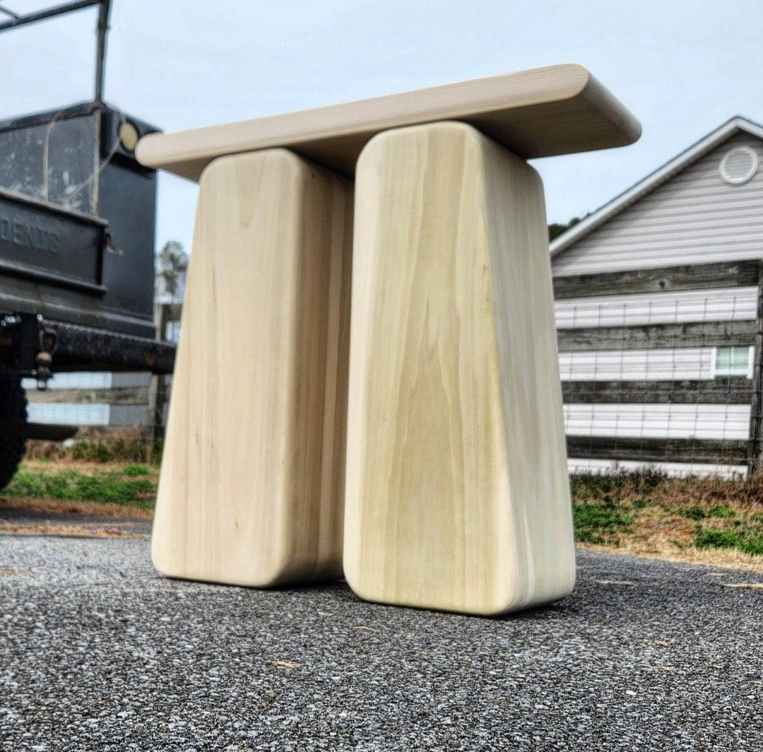 "Stonehenge" Trestle Table Pedestals - Heavy Duty Modern Table Base ...